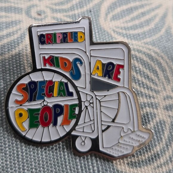 Jewelry | Vintage Pin Crippled Kids Are Special People | Poshmark